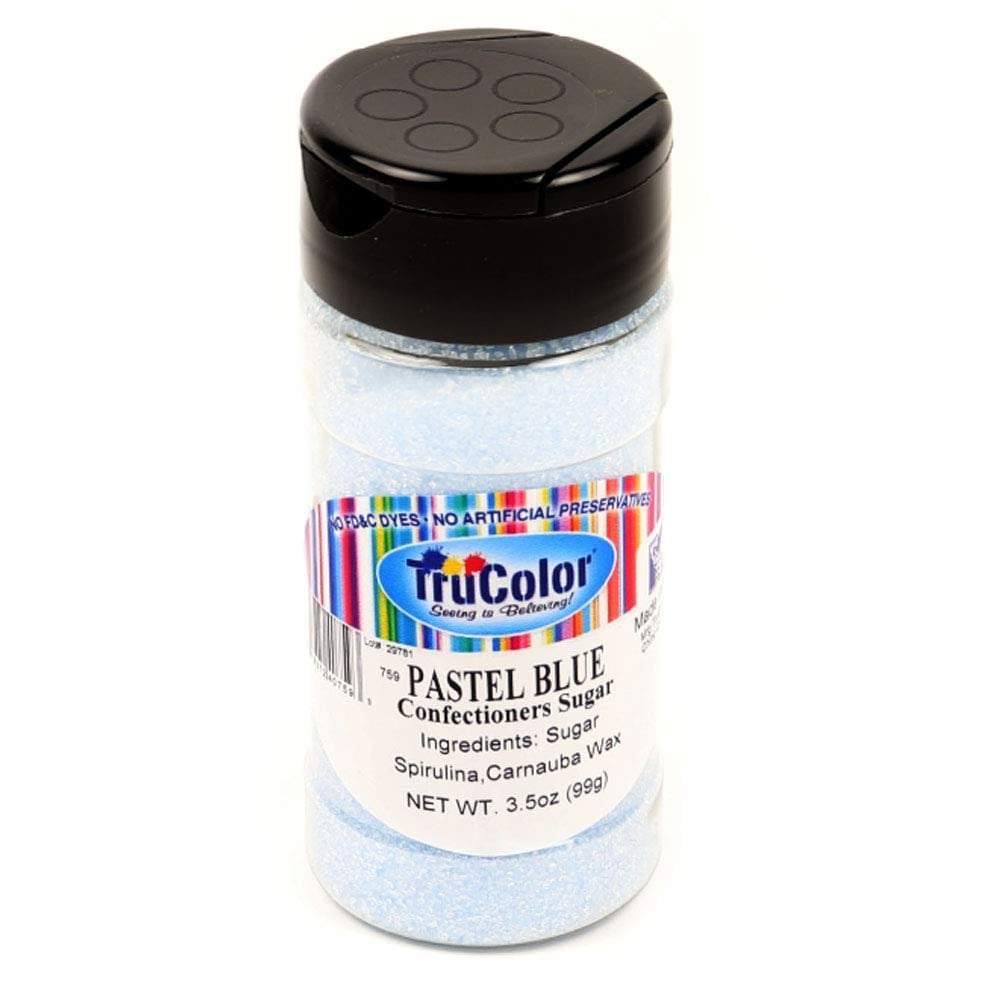 Trucolor Natural Color Confectioners Sanding Sugar Fine Crystals - 3.5 ...