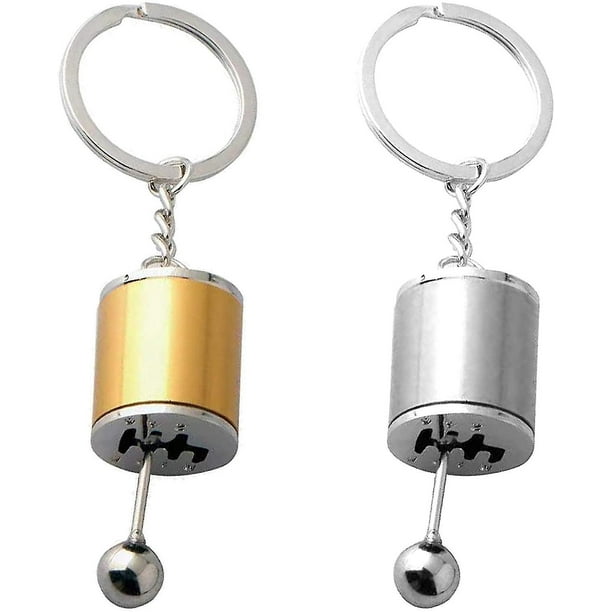 2-Piece Gear Shift Keychain Set - Car Shift Lever Key Rings - Walmart.ca