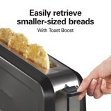 Hamilton Beach Long-Slot Toaster, 2 Slice Capacity, Slim Design, Black ...