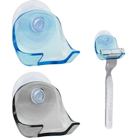NUNADERNU 2x Shaver Wall Holder - Plastic Suction Cup Mount for ...
