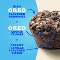 Two-bite Oreo Brownies, 10.5 oz, 10 Count, Baked, Moist, Fudgy Dessert ...