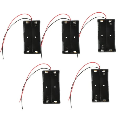 12V AA Battery Box DIY Battery Holder Battery Packs Case Wired ON/Off ...