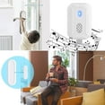 Wireless Door Open Chime, Contt Sensor Doorbell with 36 Chime Tunes/4 ...