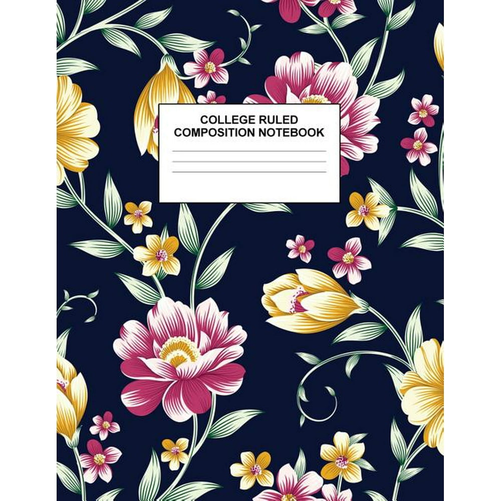 College Ruled Composition Notebook: Cute Blank Lined Journal to Write ... College Ruled Composition Notebook: Cute Blank Lined Journal to Write ...