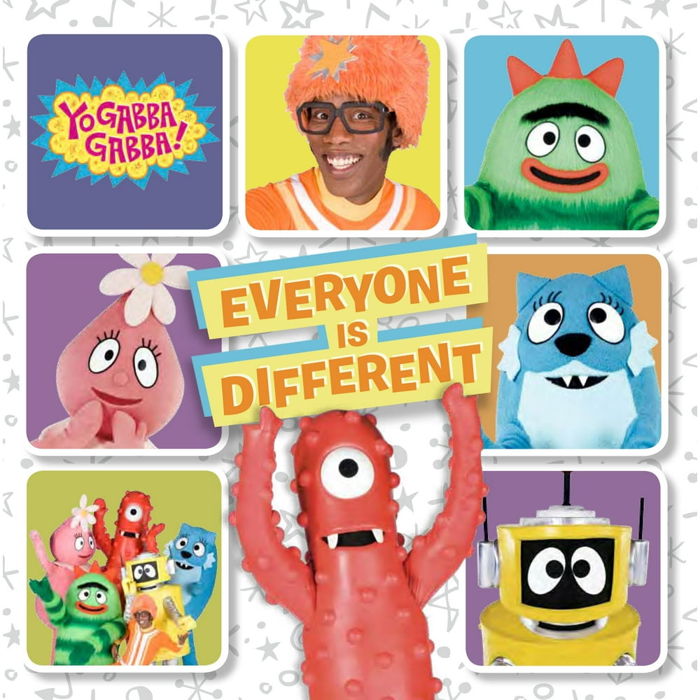 Yo Gabba Gabba!: Everyone Is Different (Hardcover) - Walmart.com ...