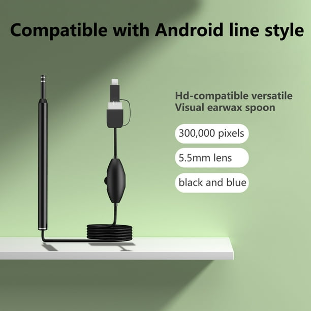 1 Set Borescope Camera 5.5mm Lens LED Light Three in One 30FPS Frame ...