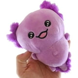 Set of All 4 Colors Cute 5" Axolotl Plush Stuffed Animals- Adorable ...