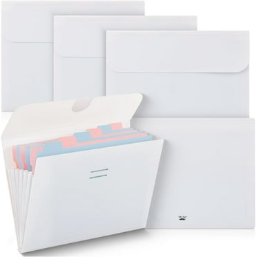 EKIND 7x4.5" Expandable Portable Folder, 13 Pocket Rope Accordion File ...