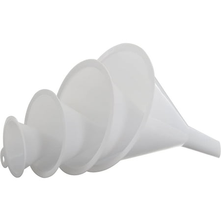 Ram-Pro 4 Pieces Funnels - Filter Oil Funnel Quick and Clean ...