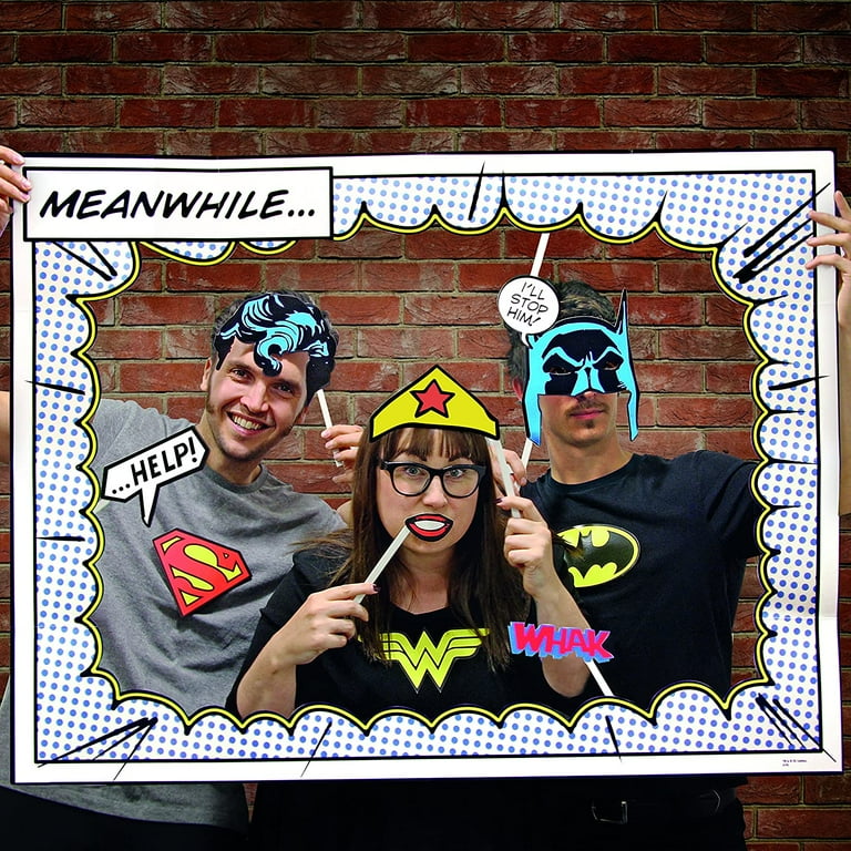 Superhero Photo Booth Sign
