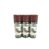 Dupli-Color HVP110 Burgundy Vinyl & Fabric Auto Body Paint, 11 oz for 3 ...