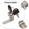 Homena 16/20/25/30mm Door Lock For Cabinet Mailbox Barrel Drawer ...