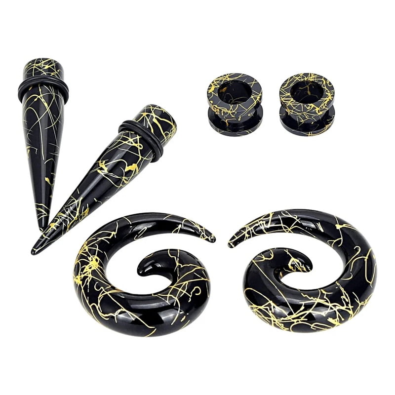 Expansor De Oreja Tapón Cónico Espiral Perforación Corporal | Bodega ...