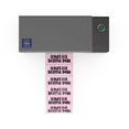 Rollo Direct Thermal 2x1 Sticker Labels (Roll of 1,000 Pink Labels ...