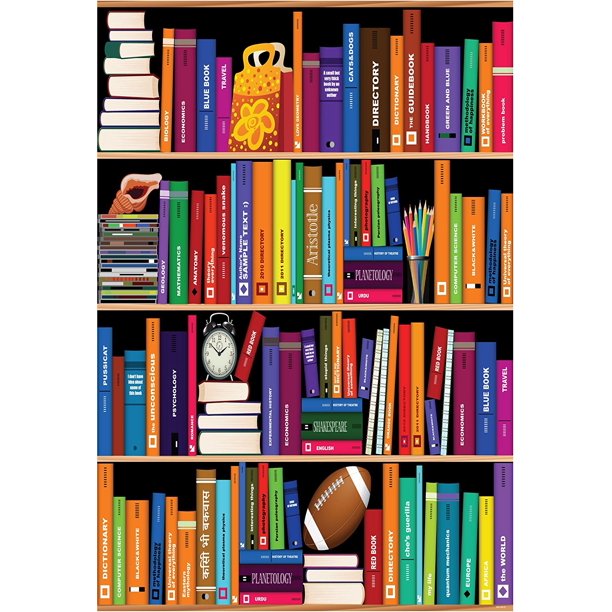 XDDJA Polyester Fabric 5x7ft Children Photography Backdrops Bookcase ...