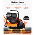 Plate Compactor 6.5 HP 196CC Gas Engine, for Home Office Apartment ...