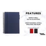 Walmart Recycled Spiral Notebooks with Elastic Closure, Post-it Notes ...