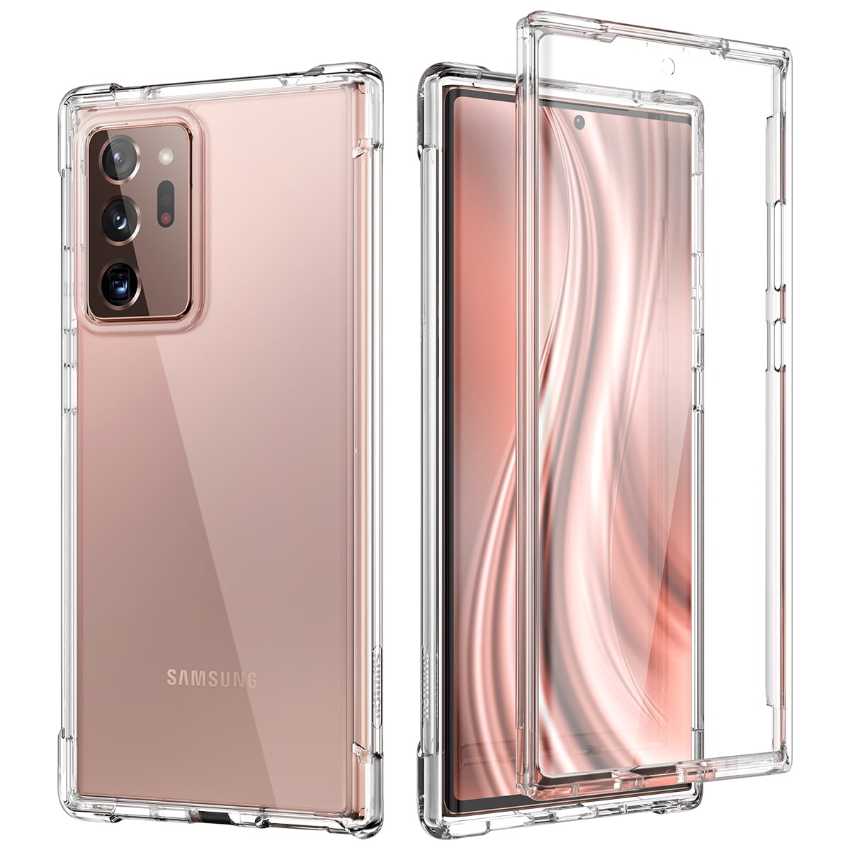 Suritch Clear Case for Samsung Galaxy Note 20 Ultra Full Body ...