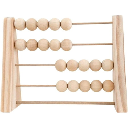 Abacus - Classic Wooden Educational Counting Toy | Bead Counting Frame ...