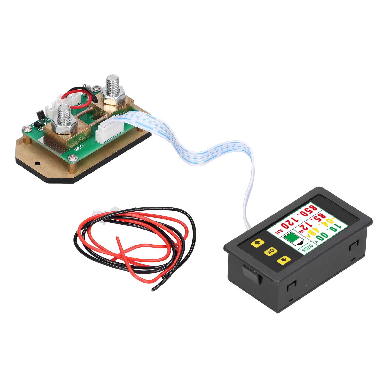 100 A, pantalla de 1,8 pulgadas, mide KWh y potencia: medidor de ...