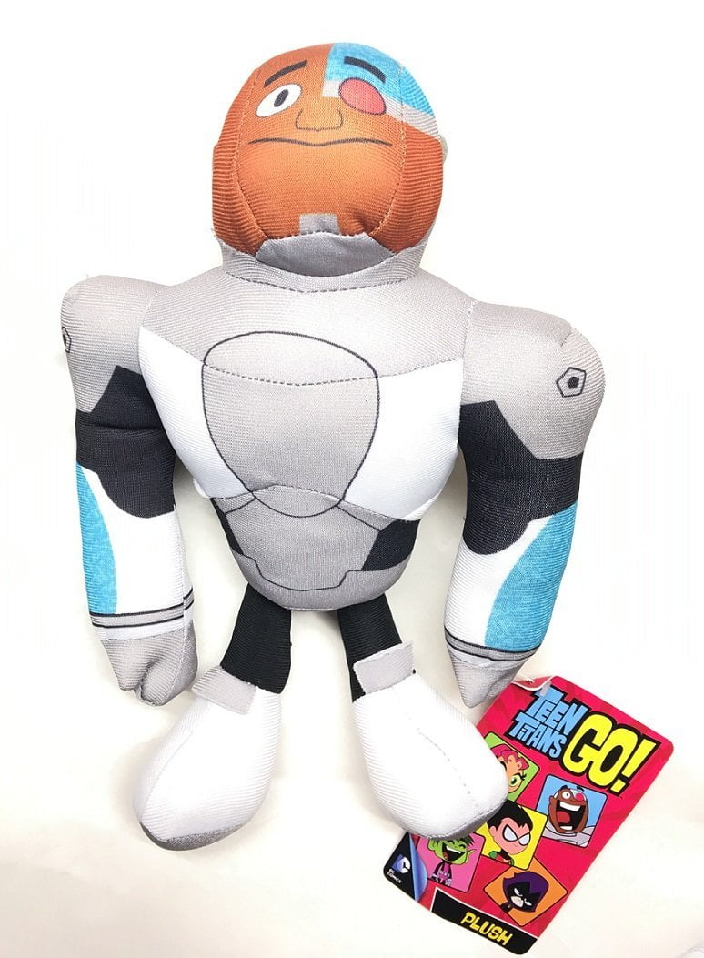 Cyborg Plush Toy Teen Titans Go. Large 13 inch. Official - Walmart.com