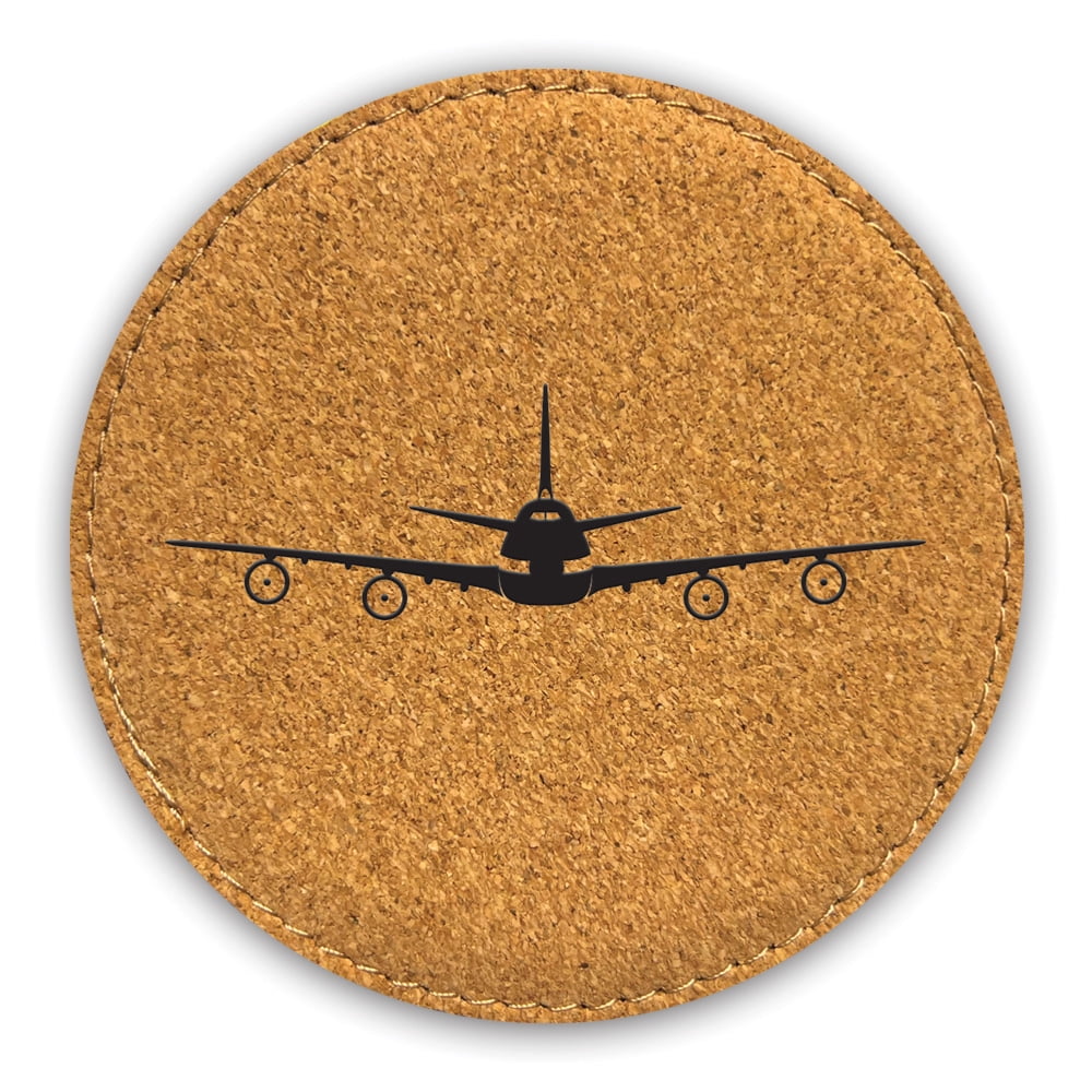 E-4B Coaster Laser Engraved Leatherette - Round Coasters - Many Colors ...