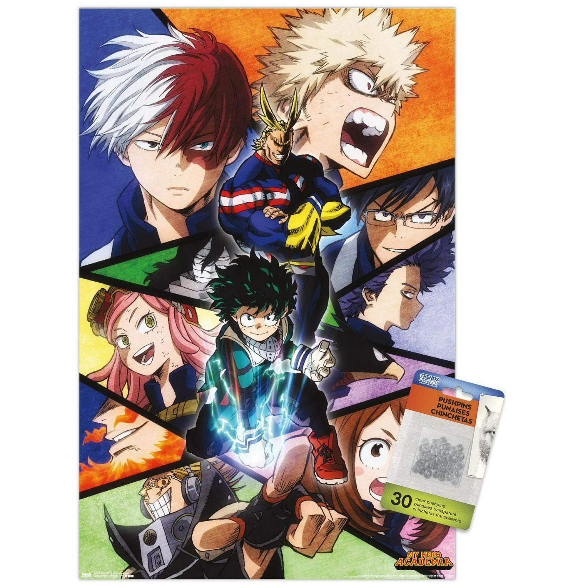 Click here for Trends International My Hero Academia - Faces Wall... prices