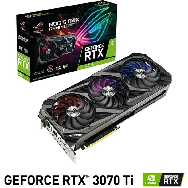 Tarjeta de Video ASUS ROG Strix GeForce RTX 3070 TI 8GB GDDR6X ROG ...