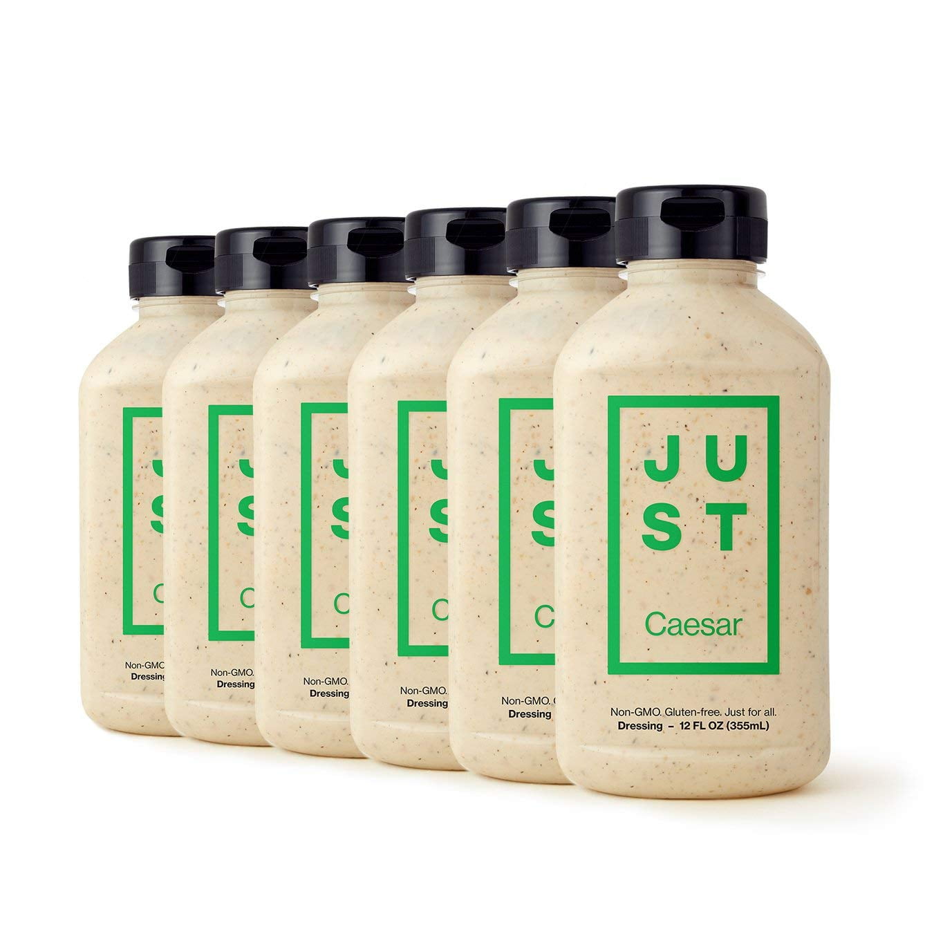 Just Caesar Dressing 12 oz Plastic Bottles - Pack of 6 - Walmart.com