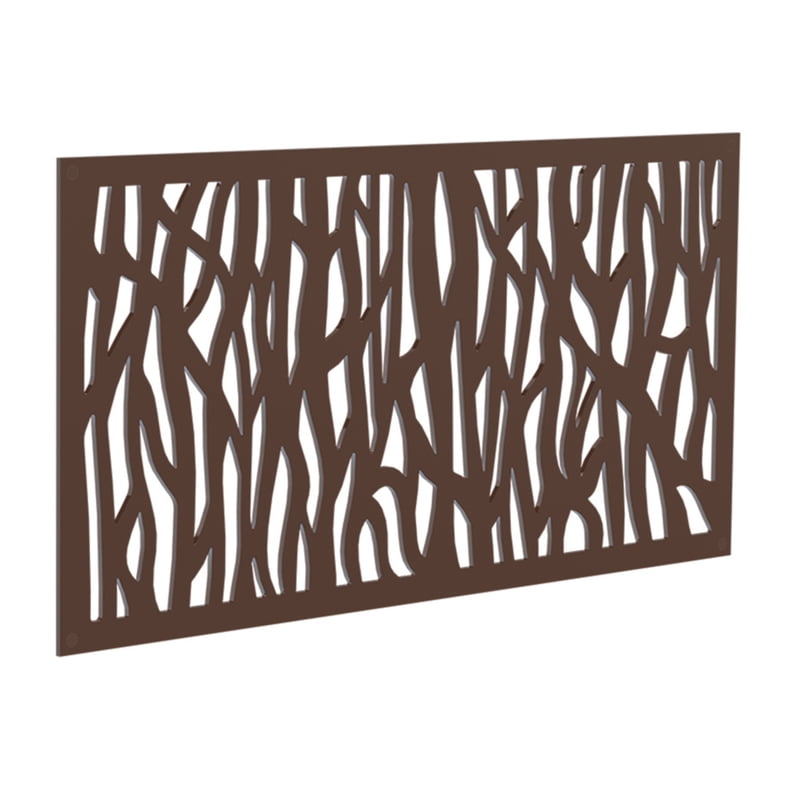 Xpanse 2 ft. W x 4 ft. L Brown Polymer Lattice Panel - Walmart.com