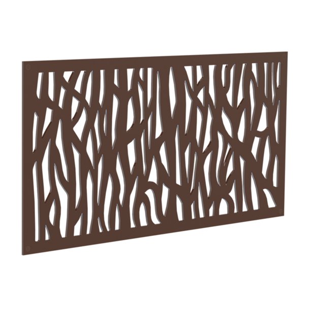 Xpanse 2 ft. W x 4 ft. L Brown Polymer Lattice Panel - Walmart.com
