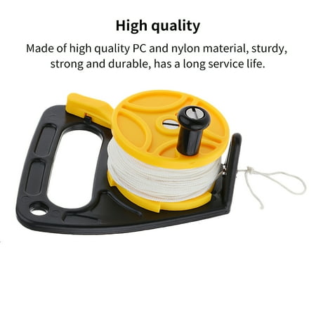 Diving Reel Portable Diving Spool Finger Line Retractable Reel with ...