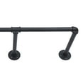 Miumaeov 85" DIY Clothing Pipe Rack Wall-Mounted Clothes Hanger Garment ...