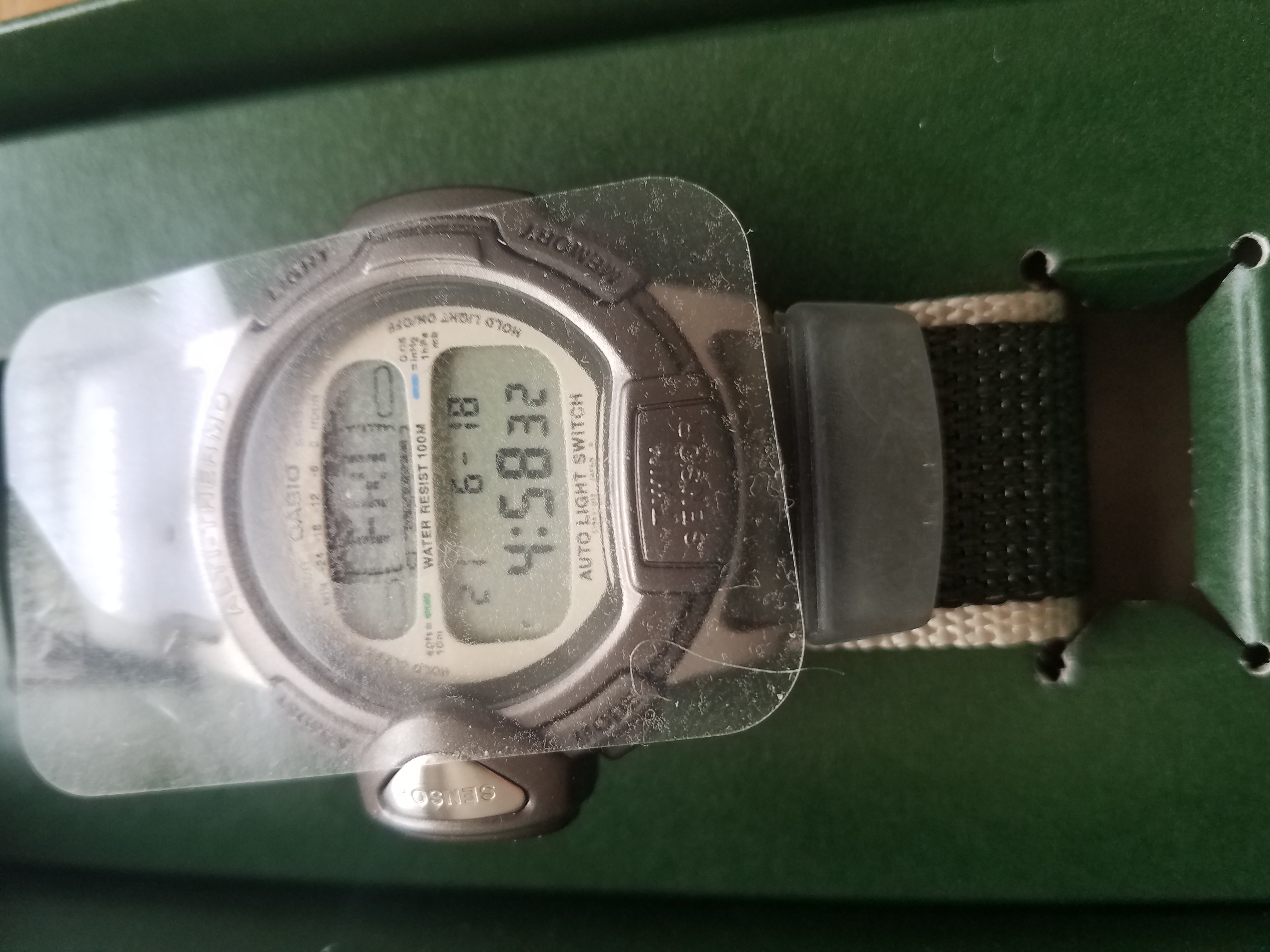 Casio Vintage Rare 1990s PAL-20V-3VTN Pathfinder Barometer Altimeter ...