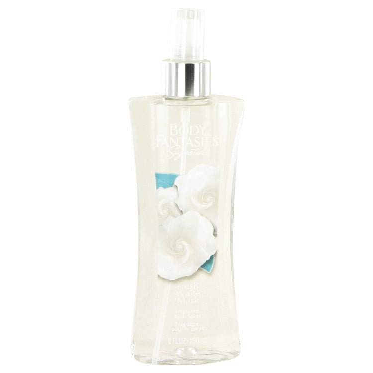 Body Fantasies Signature Fresh White Musk Body Spray for Women, 8 Oz ...