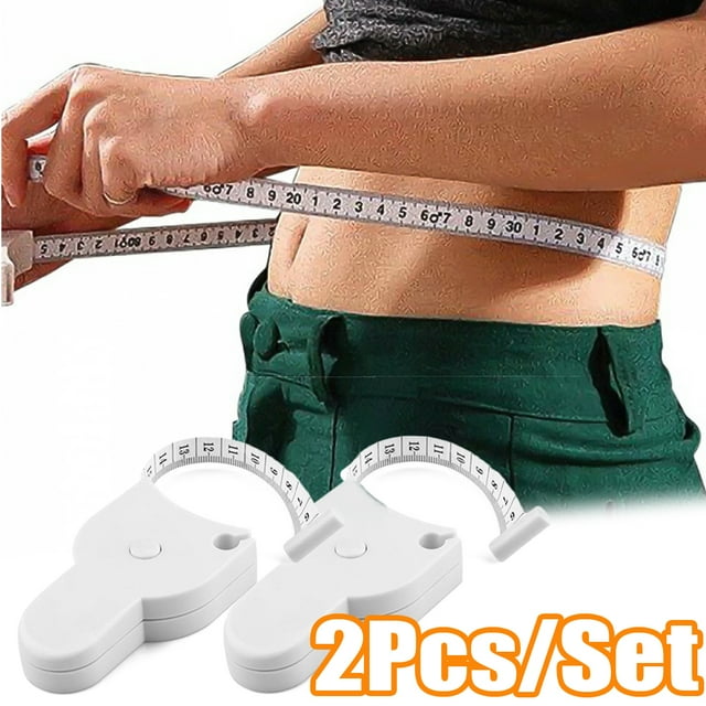 Travelwant 2Packs Tape Measure Body Measuring Tape, Lock Pin & Push ...