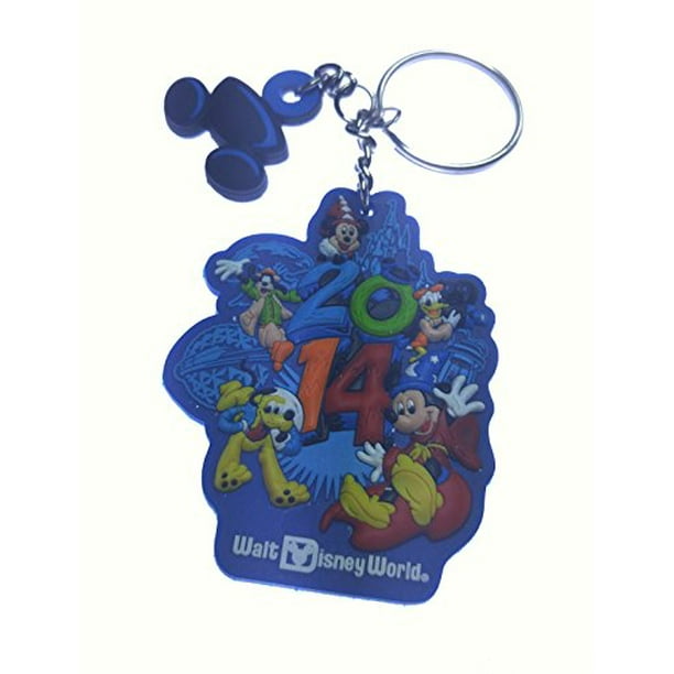 Disney 2014 Character Rubber Keychain - Walmart.com