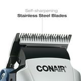 Conair Men Custom Cut Haircut Kit, 18-Piece with Stainless Steel Blades ...