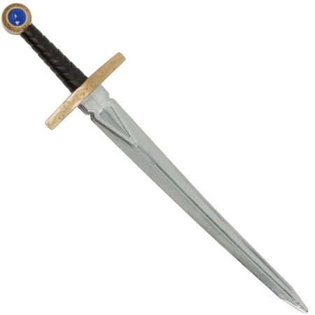 Star Power Royal Knight Medieval Plastic Crusader Sword, One Size (19.5 ...