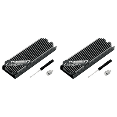 Acidalie M.2 SSD heatsink with Double Layer Aluminum and 4 Copper Heat ...