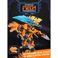 T-Rex Mech 2-in-1 Building Set, Transforming Building Blocks Toy ...