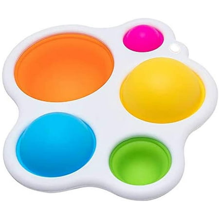 Fidget Dimple Toy, Baby Sensory Simple Dimple Toys Stress Relief ...