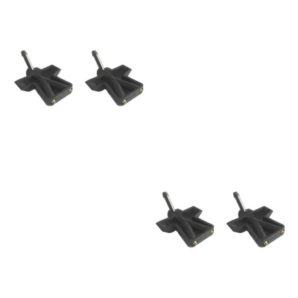 relayinert 2x Black Precise Spray Windshield Wipers Jet Smooth ...