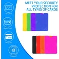 8 Pack RFID Blocking Sleeves Set for ID Cards, Anti-Theft NFC ...