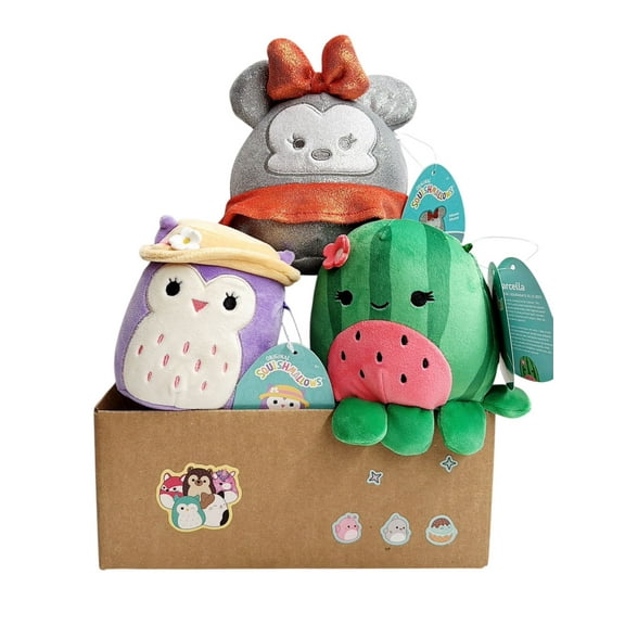 Squishmallows: Original 5" Plush Mystery Box - 5 Pack - Surprise ...