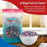 Patriotic Red White & Blue Large Star Sprinkles (12 Oz.) - Walmart.com