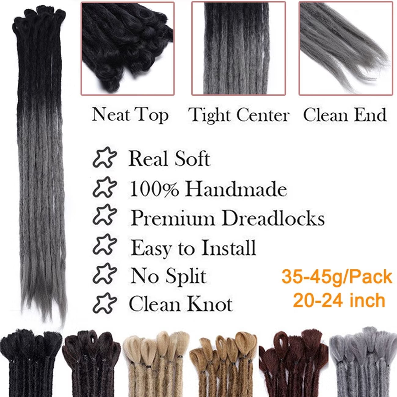 Benehair Dreadlock Extensions Full Head Pack Philippines | Ubuy