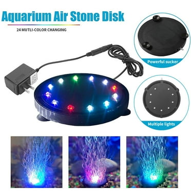 GloFish Blue LED Bubbler, Aquarium Lights with Air Stone for Fish Tanks ...