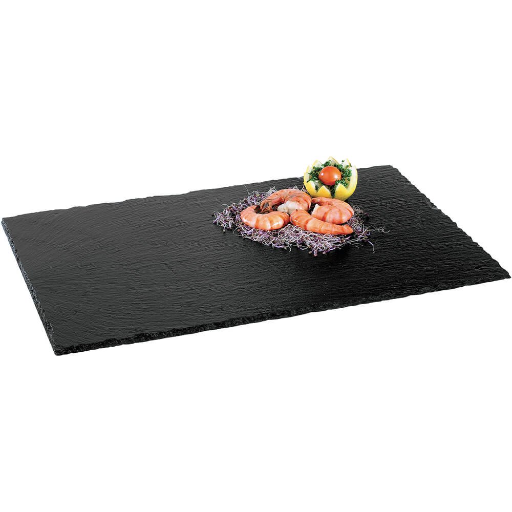 APS Natural Slate Board / Plate, Rectangular, 1/1 GN, Black, 41585-11 ...