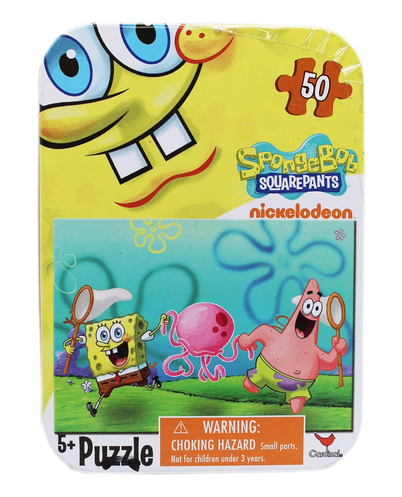 Spongebob Squarepants Jellyfiishing With Patrick Small Kids Puzzle ...